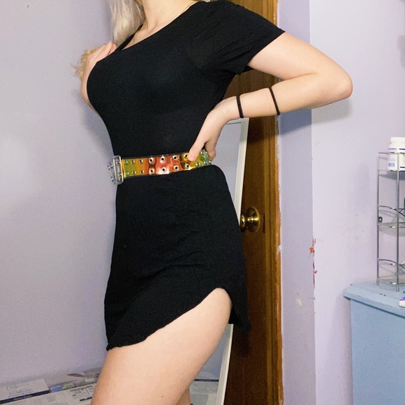 Fashion Nova | Dresses | Mini Double Slit Dress From Fashion Nova ...